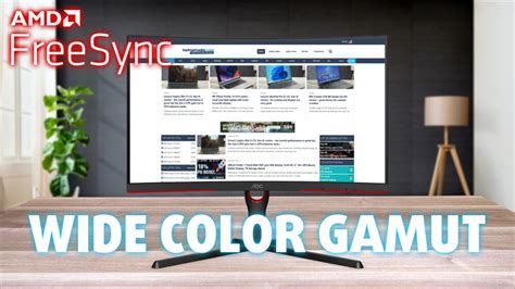 AOC C G U BK Monitor Specs Pros Cons Really Impressive Color Coverage LaptopMedia Com
