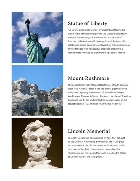 Row With Square Grid Layout Venngage