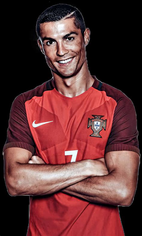 Dynamic Presence Of Ronaldo In Portugal Wallpaper Background Free