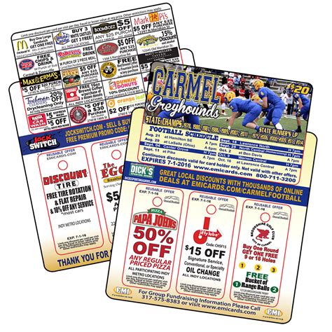 Fundraising Discount Cards Discount Cards For Fundraising