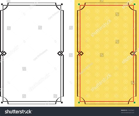 Bold Border Frame Design Various Stock Vector Royalty Free 21657847 Shutterstock
