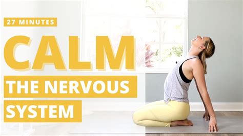 Calm The Nervous System 30 Minute Yoga Class To Activate The Vagus