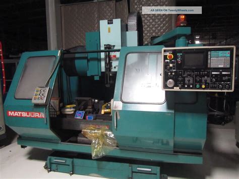 matsuura mc 760vx 4 axis cnc vertical machining center