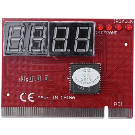 Компьютерный анализ Pci Post Card Материнская плата Led 4 значный