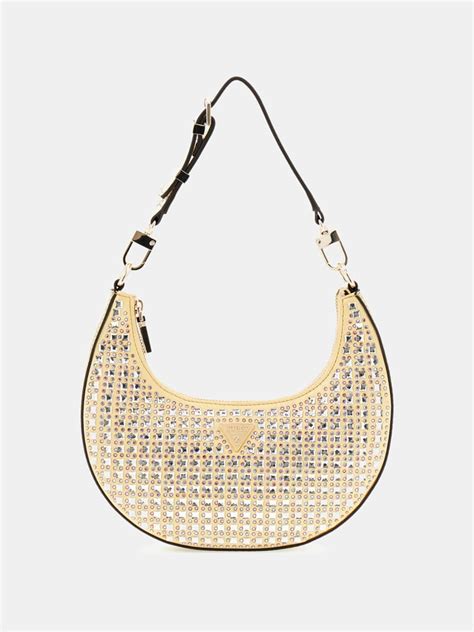 Guess® Lua Crystal Appliqué Hobo Women