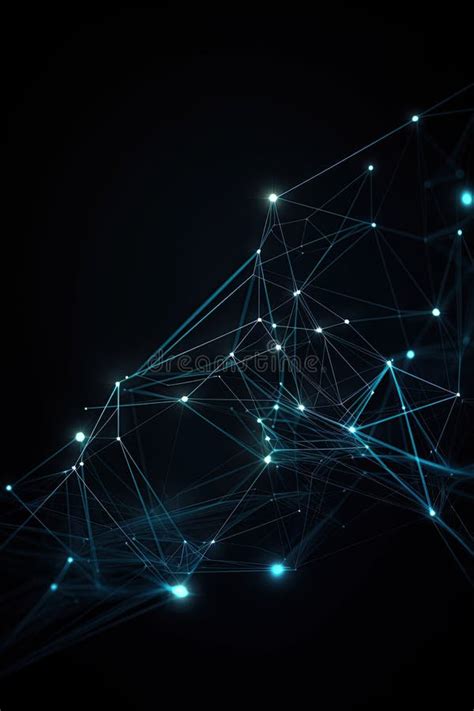 Abstract Digital Network Connection Background Big Data Background Technology Wallpaper