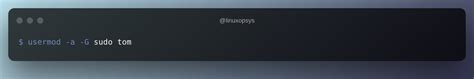 The Usermod Command In Linux Explained With 10 Practical Examples 🐧↓ Thread From Linuxopsys