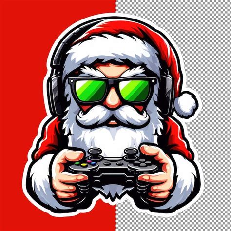 Premium Psd Santas Christmas List Sticker