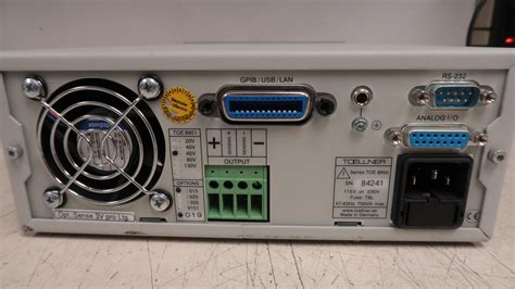 Toellner Toe 8951 Dc Power Supply 400 Watt Grab It