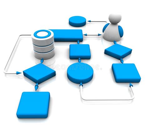 Database Stock Illustration Illustration Of Communication 33878975