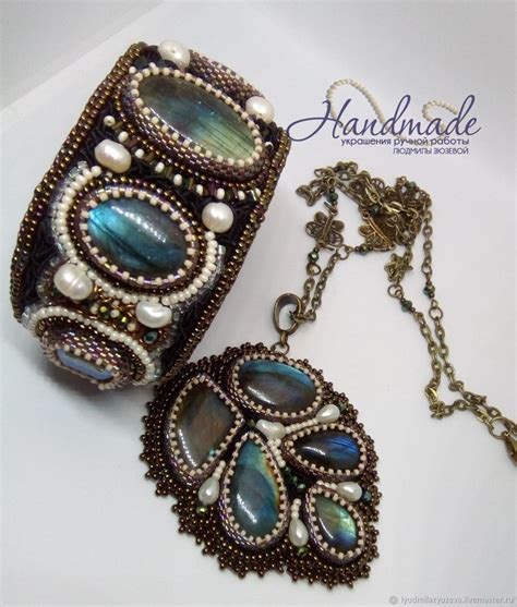 Комплекты украшений ручной работы Ярмарка Мастеров ручная работа Купить Комплект из браслета
