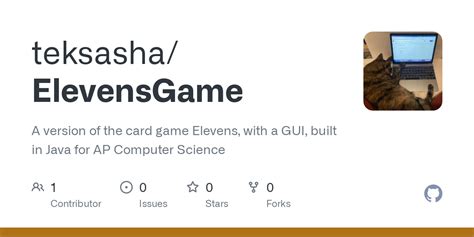 Github Teksashaelevensgame A Version Of The Card Game Elevens With
