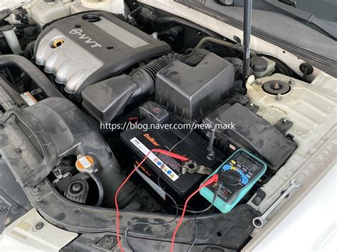 자동차수리 베터리 방전 암전류누설전류 측정방법 네이버 블로그