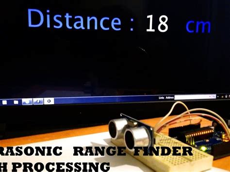 Ultrasonic Rangefinder With Processing