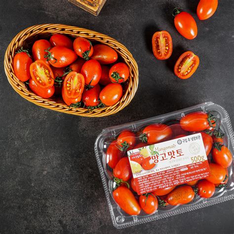 스테비아 방울토마토 망고맛토 500g4팩