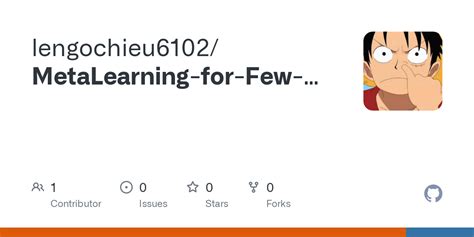 GitHub Lengochieu MetaLearning For Few Shot Classification On QuickDraw Dataset