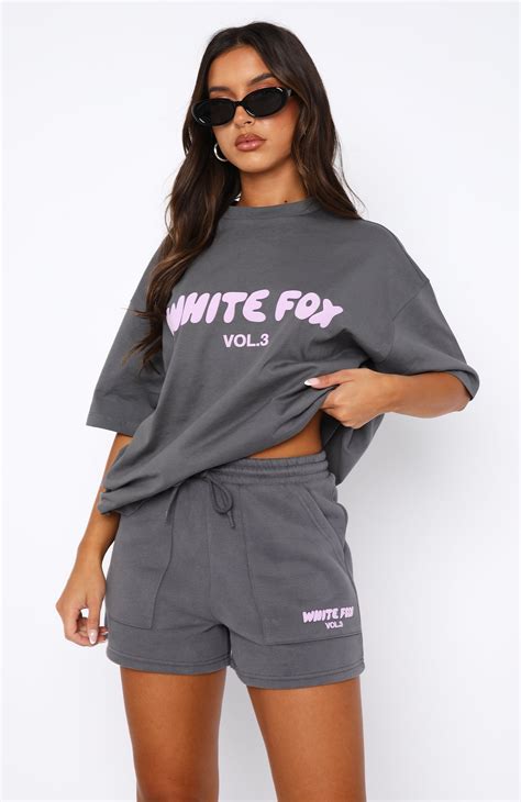 Offstage Lounge Shorts Volcanic White Fox Boutique