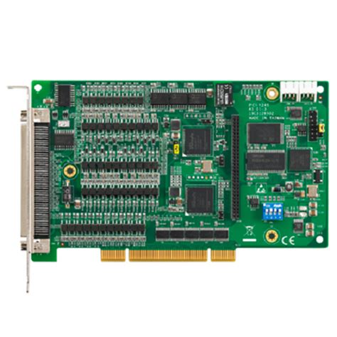 研华pci 1245 4 轴 通用pci Dsp架构 脉冲型 步进 伺服电机运动控制卡 研华工控机 工控机 研华