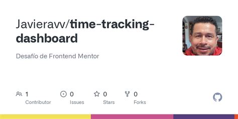 Github Javieravvtime Tracking Dashboard Desafío De Frontend Mentor