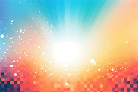 Abstract Colorful Halftone Background Premium Ai Generated Image
