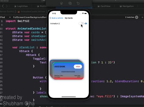 Video Shubham Ojha On Linkedin Animations Swiftui Uikit