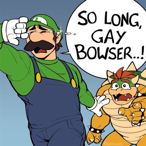 Luigi And Bowser Mario Drawn By Racesolar Danbooru