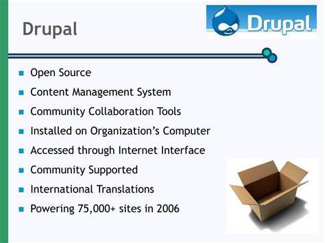 Ppt Open Source Cms Drupal Overview Powerpoint Presentation Free Download Id370544