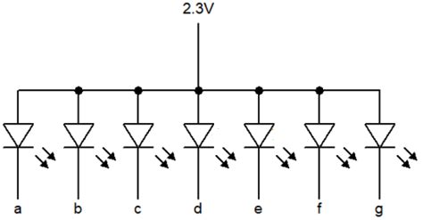 Common Cathode Common Anode 7 Segment Display Truth Table Interfacing 2 Digit Seven Segment