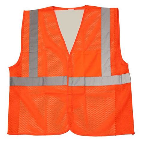 Civil Air Patrol Orange Ansi Class Ii Approved Break Away Safety Vest