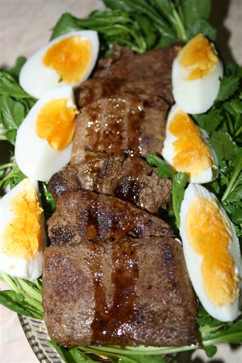 მდოგვში შემწვარი ღვიძლი ბროწეულის ნარშარაბით Gemrielia Ge