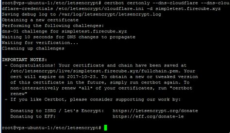 Tutorial Certbot Cloudflare Dns With Apache Web Servers On Ubuntu 16