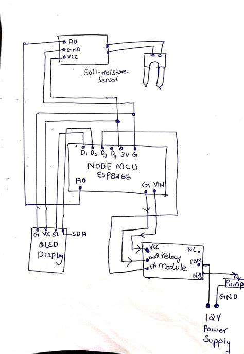12v Dc Pump Connected To Relay On Nodemcu Esp8266 Running Non Stop