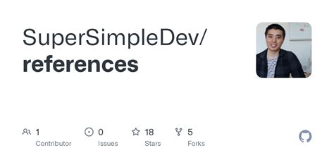 Referencesgithub Pages Referencepdf At Main · Supersimpledev