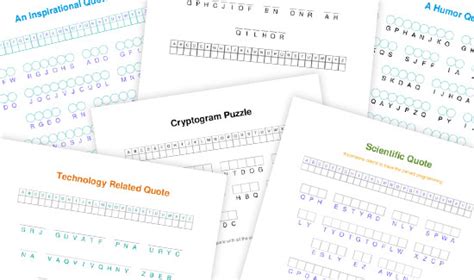 Cryptogram Puzzle Maker Make Your Own Cryptogram Puzzles