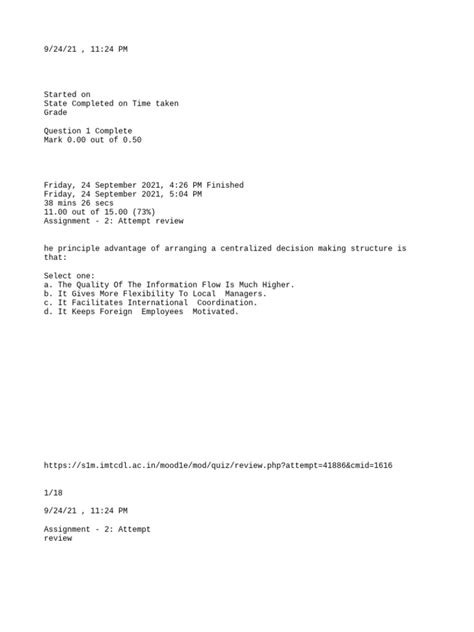 Assignment 2 Attempt Review Pdf Mergers And Acquisitions