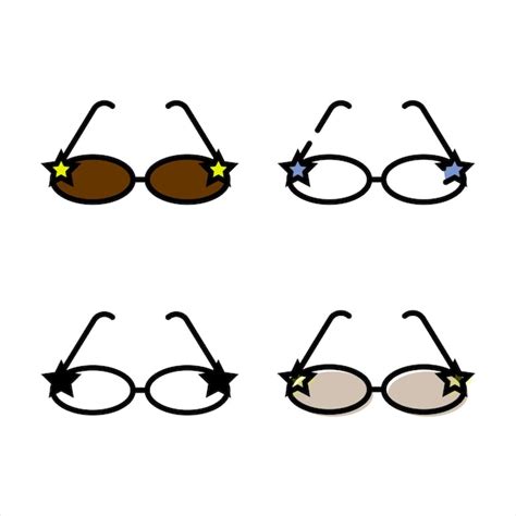 Premium Vector Sun Glasses Vector Type Icon