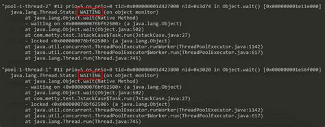 Jvm Jdk自带分析工具jstack简单分析jstack分析 Csdn博客
