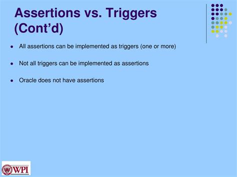 Ppt Advanced Sql Triggers And Assertions Powerpoint Presentation Id 6886521