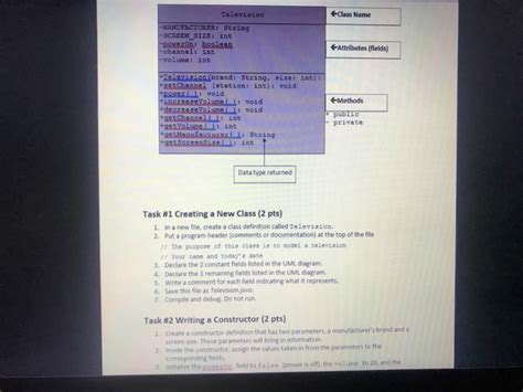 Lab Objectives Be Able To Declare A New Class Be Chegg