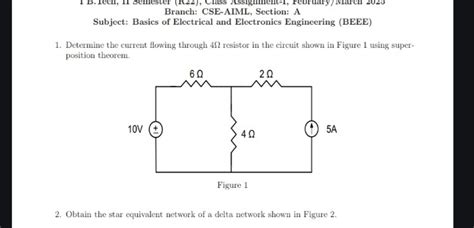 Branch Cse Aiml Section A Subject Basics Of Electrical And Electronic