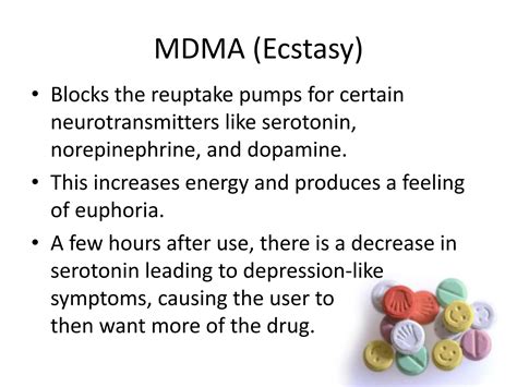 Drugs And Effects On Neurotransmitters Pptx