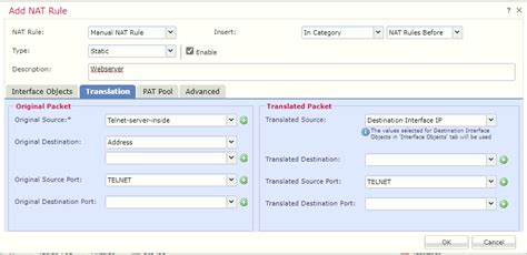 Solved Ftd Static Nat With Port Translation Clarification Cisco Community
