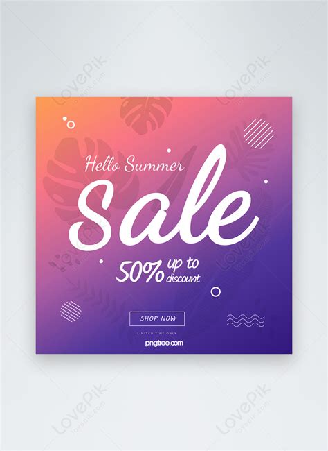 크리 에이 티브 컬러 여름 프로모션 배너 이미지 사진 465359975 무료 다운로드