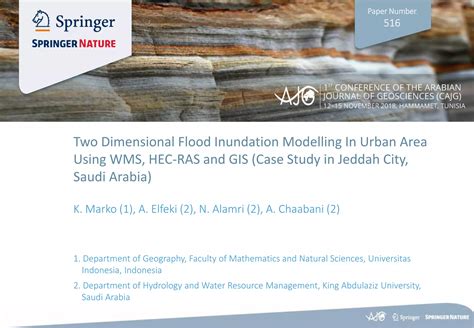 Two Dimensional Flood Inundation Modelling In Urban Area Using Wms Hec