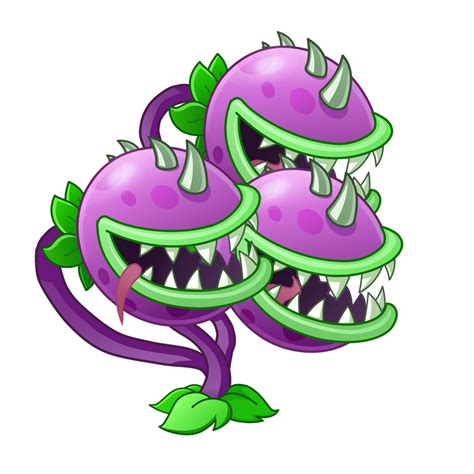 Three Headed Chomper Pvz2 By Endy678 On Deviantart