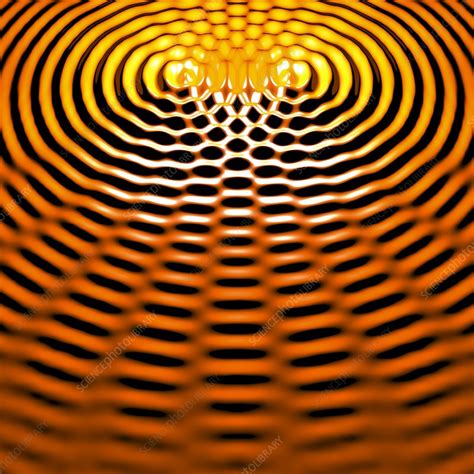 Interference Patterns Artwork Stock Image C016 9861 Science Photo Library