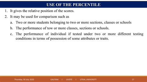 Percentile And Percentile Rank PPTX