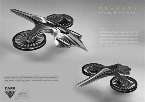Futuristic Hover Motorcycles