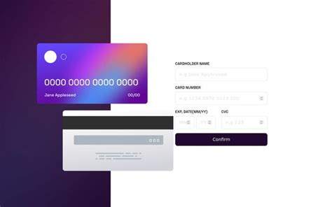 Frontend Mentor Interactive Card Details Form Using Scss Bem And Js