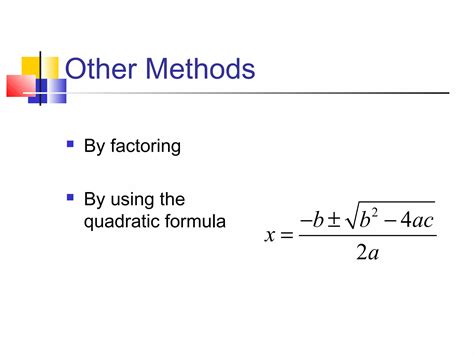 5 1 Quadratic Functions Ppt